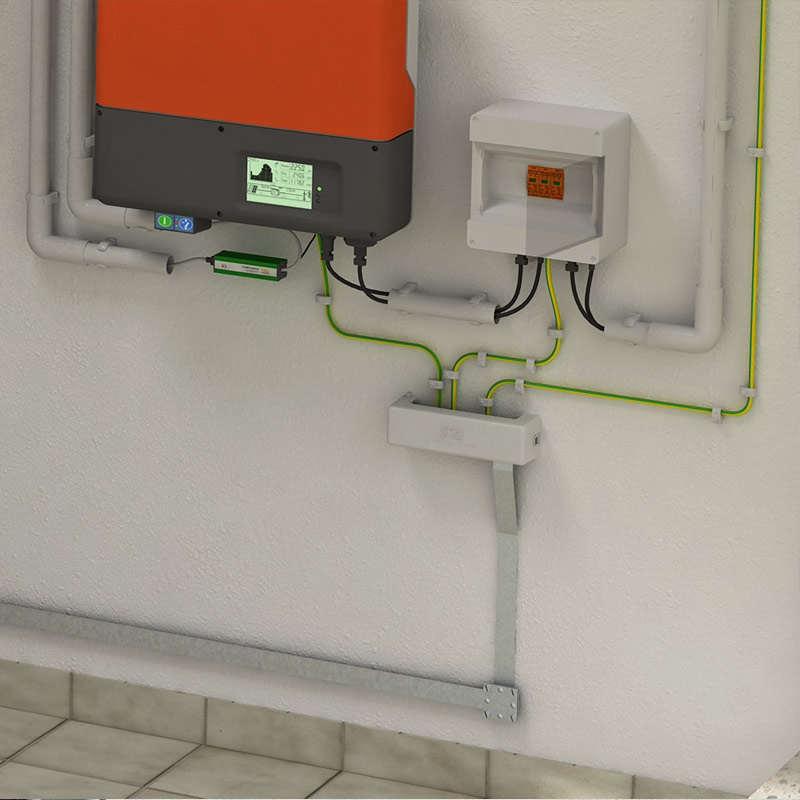 Conexión equipotencial en instalaciones fotovoltaicas | OBO